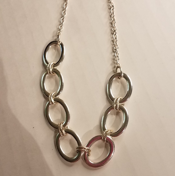 NRT | Jewelry | Nrt Silver Tone Necklace J84 | Poshmark